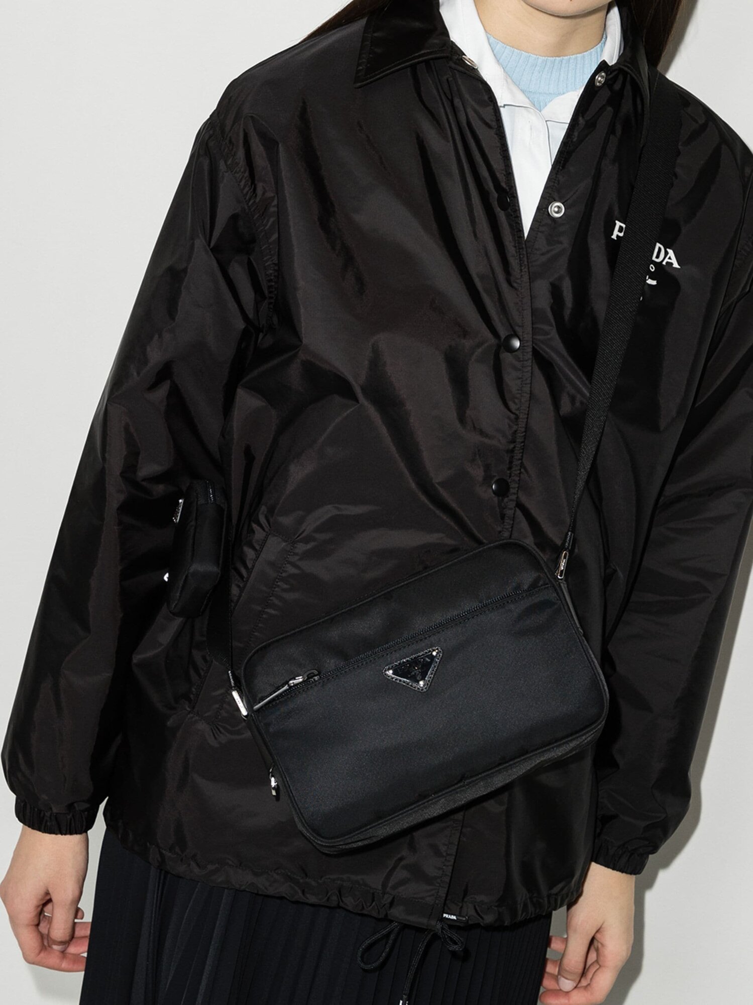 Сумка Prada Re-Nylon, черный/черный — фото 1
