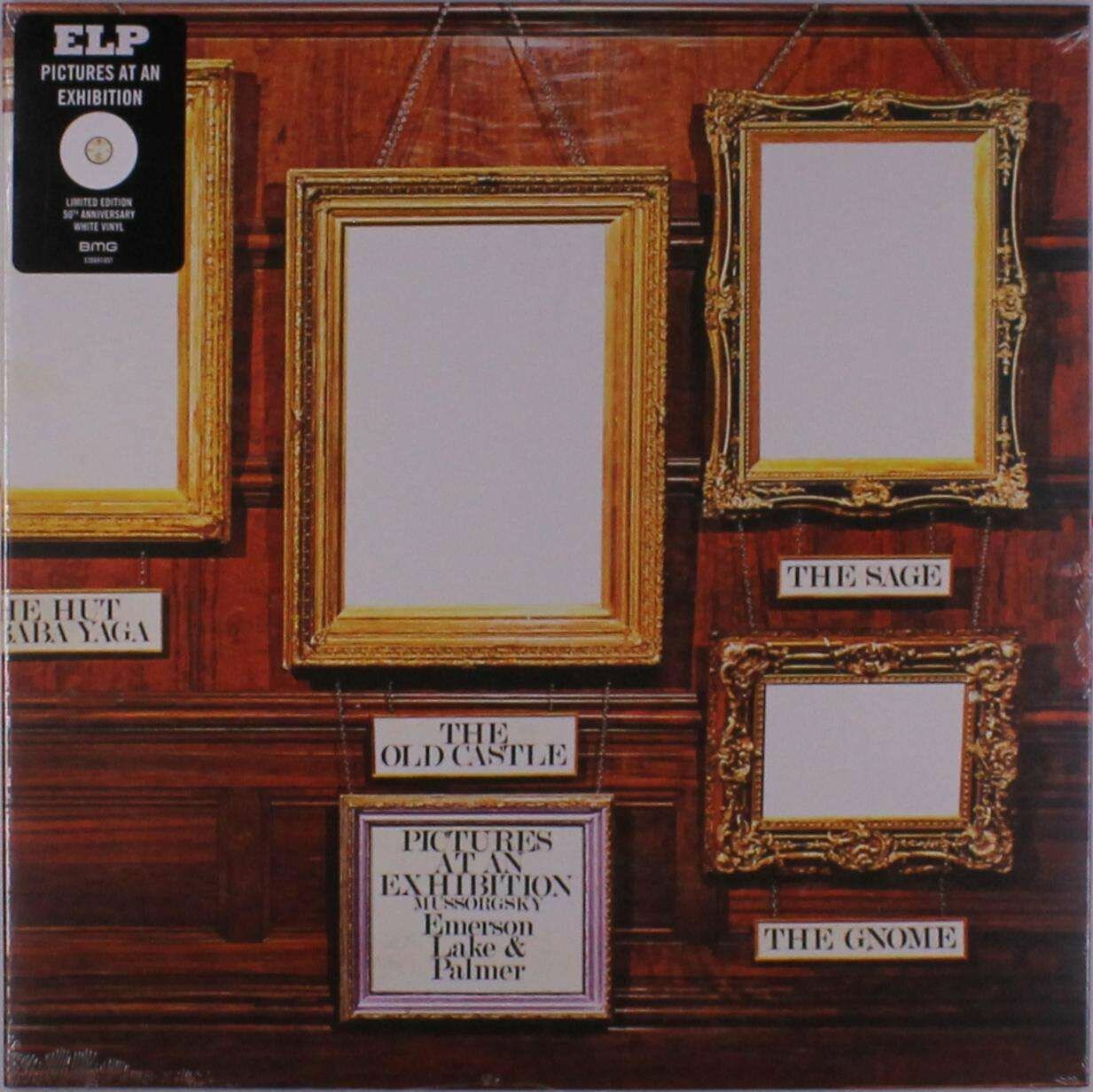 Виниловая пластинка Emerson, Lake & Palmer - Pictures At An Exhibition (Limited 50th Anniversary Edition) (White Vinyl) (1 LP)