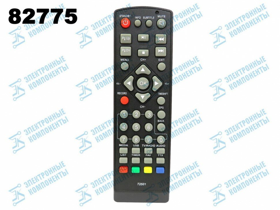 Пульт для ресивера DVB-T2 Skyvision T2501 (00BF)