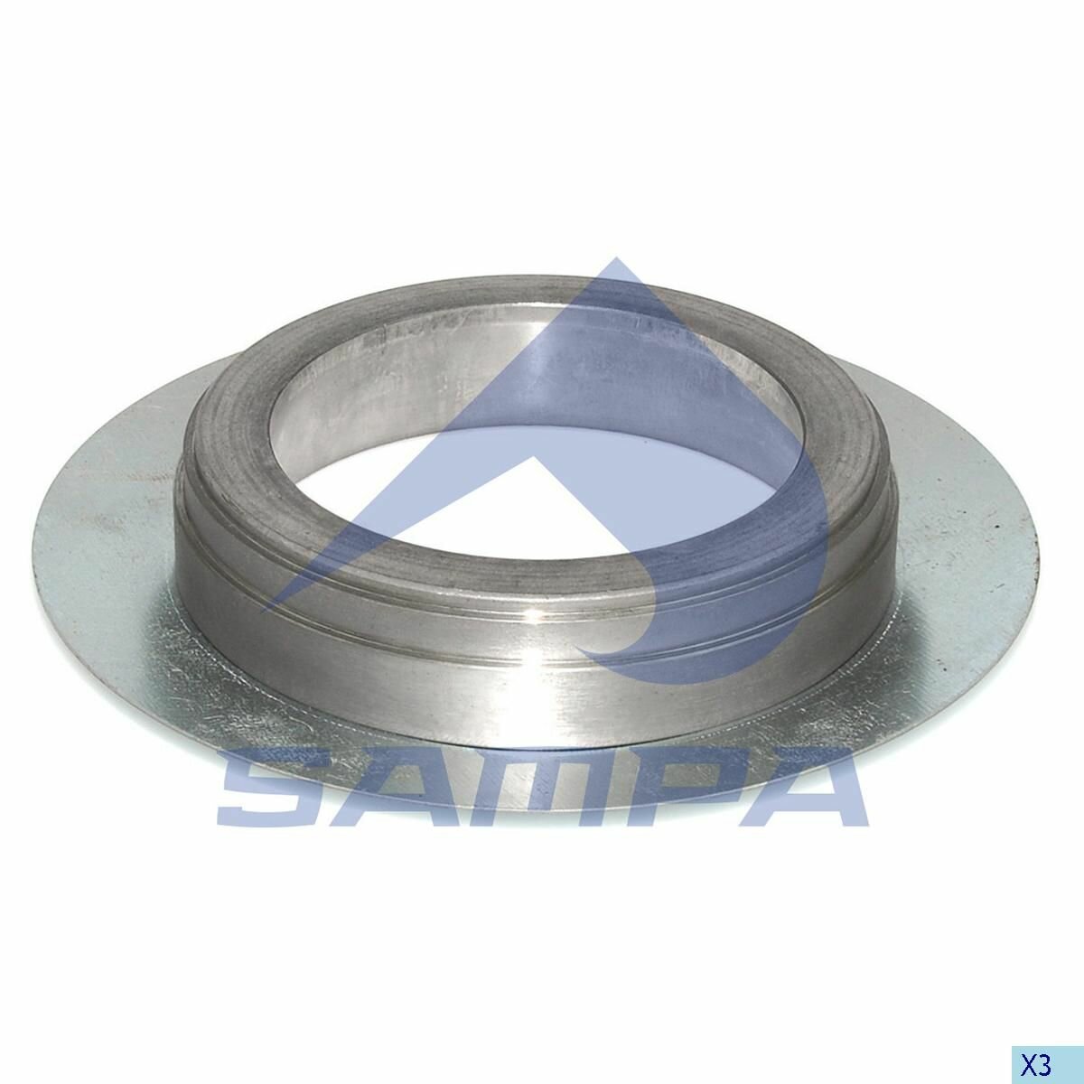 Кольцо упорное ступицы 112х213x35 BPW 16-18t 070.223 SAMPA