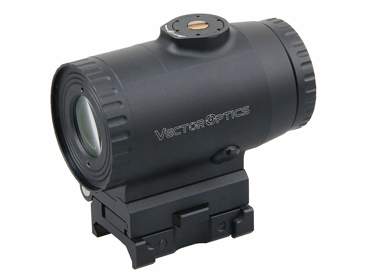 Увеличитель Vector Optics Paragon 3x18 откидной небыстросъёмный кронштейн на Waever/Picatinny 215г SCMF-33