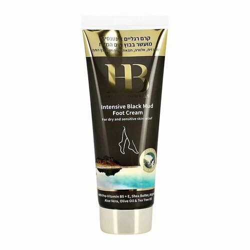 Крем Health & Beauty Intensive Black Mud Foot Cream Paraben Free, 200 мл