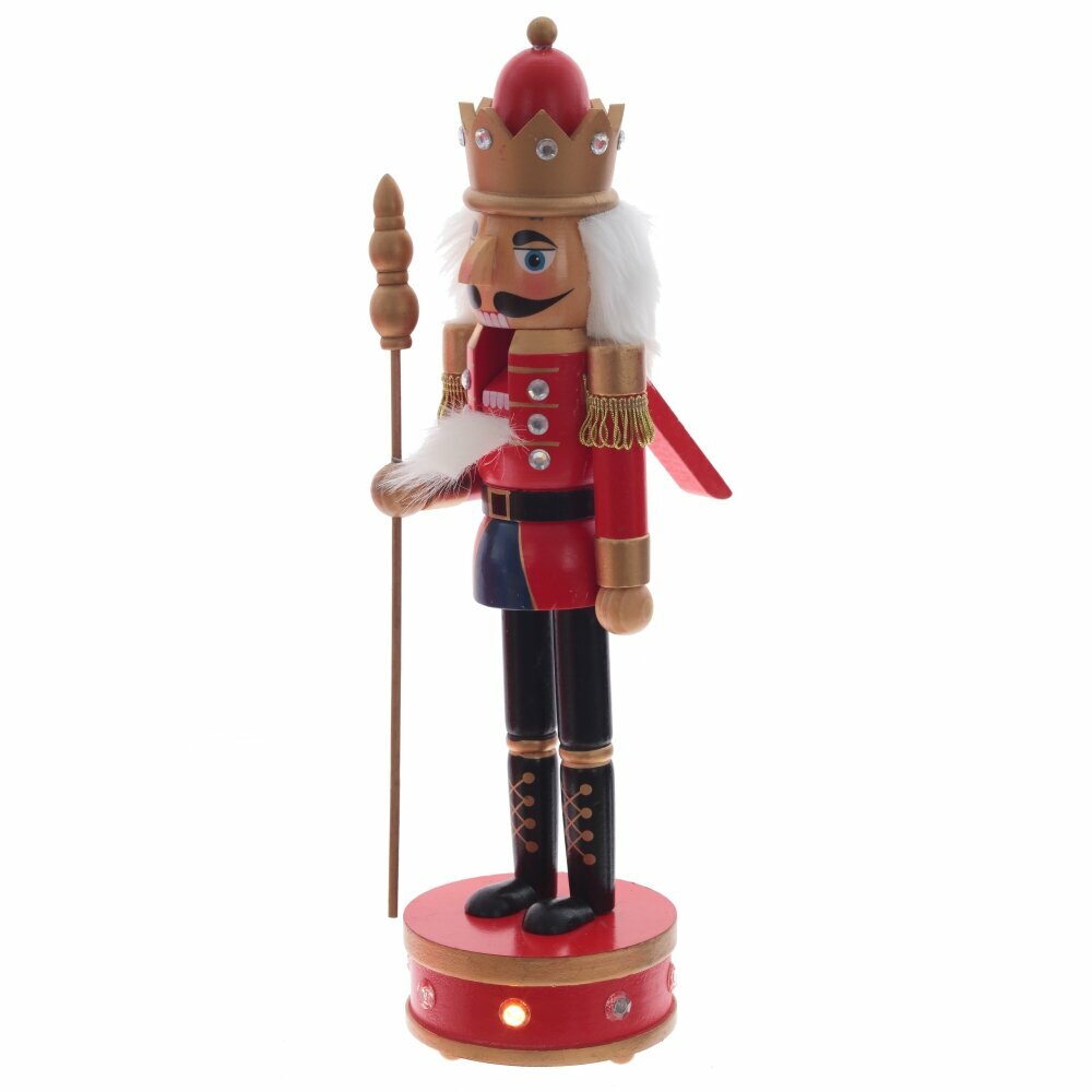 Статуэтка Щелкунчик, 10,5х10,5х39 см KSM-809131