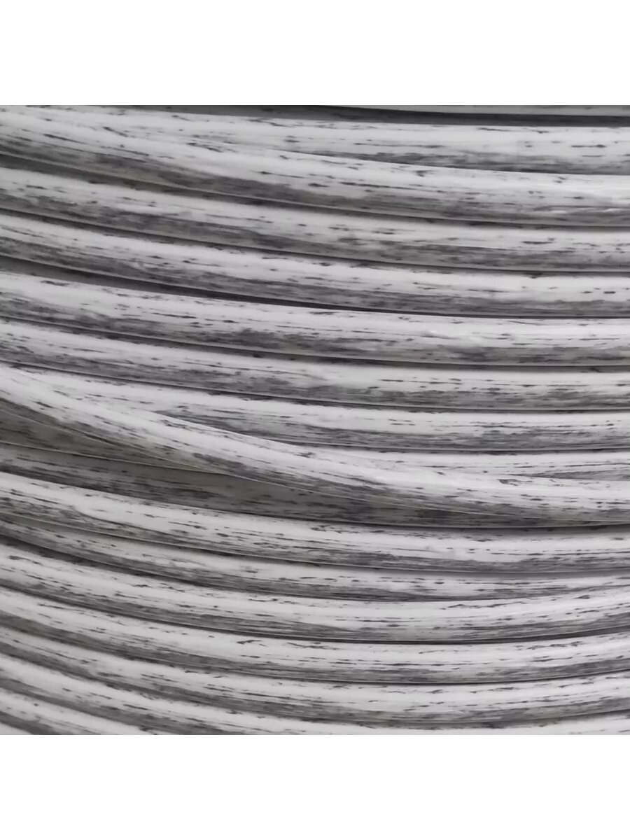 Искусственный ротанг для плетения, полутрубка 7 мм