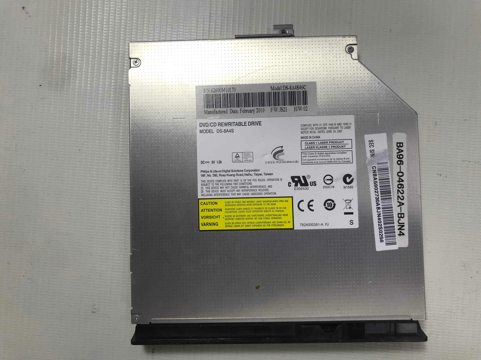 Привод DVD+RW DS-8A4S