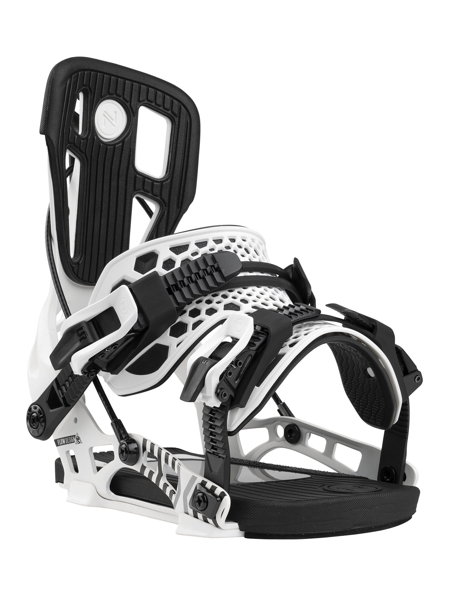 Крепления для сноуборда NIDECKER Flow NX2 Hybrid White (US: XL)