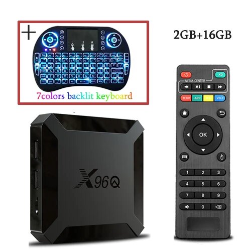 SkyBeats X96Q Smart TV BOX Android 10 2ГБ 16ГБ