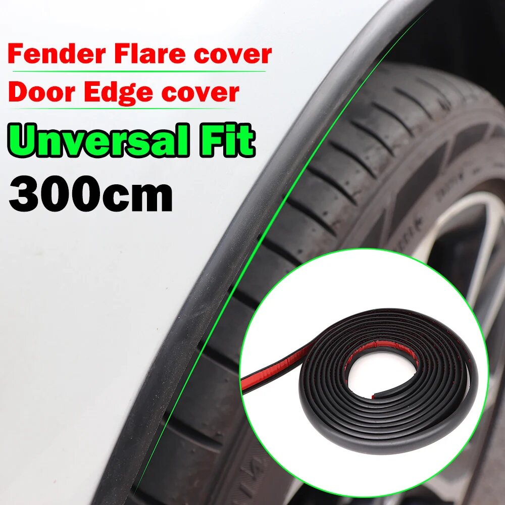Универсальные накладки на автомобильные крылья, удлинители для крыльев и арочных дужек, комплект для защиты автомобильных колес и губ, уплотнитель для дверей, наклейка-полоска