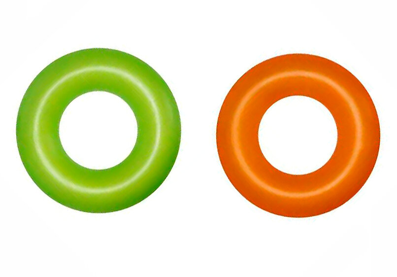 Надувной круг BESTWAY "Неоновый" 91см, от 10 лет, 2 цвета, уп.12