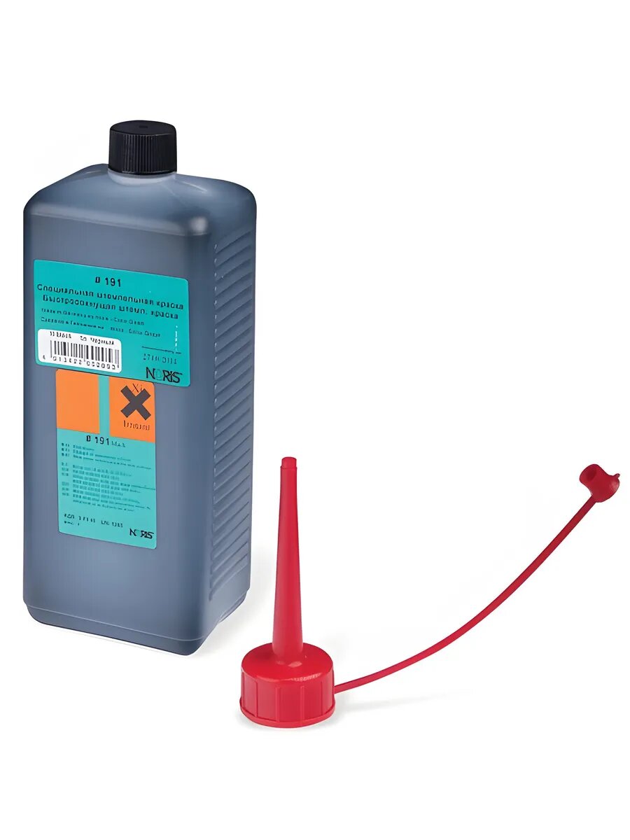 Краска штемпельная черная, 1 л,