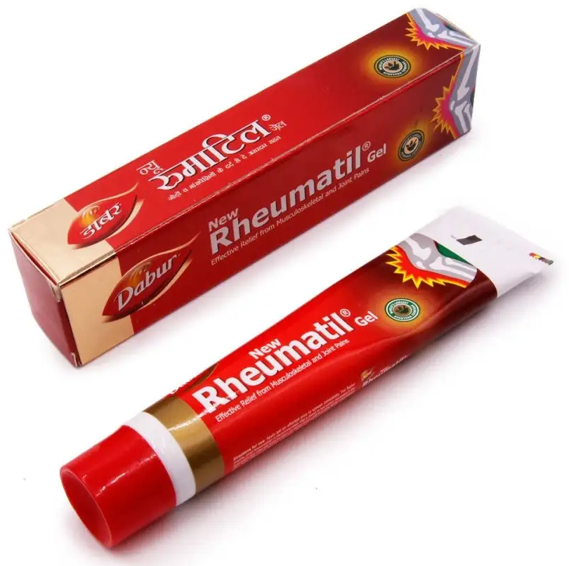 Ревматил гель Дабур (Rheumatil gel Dabur) При болях в суставах и мышцах От отеков 30 г