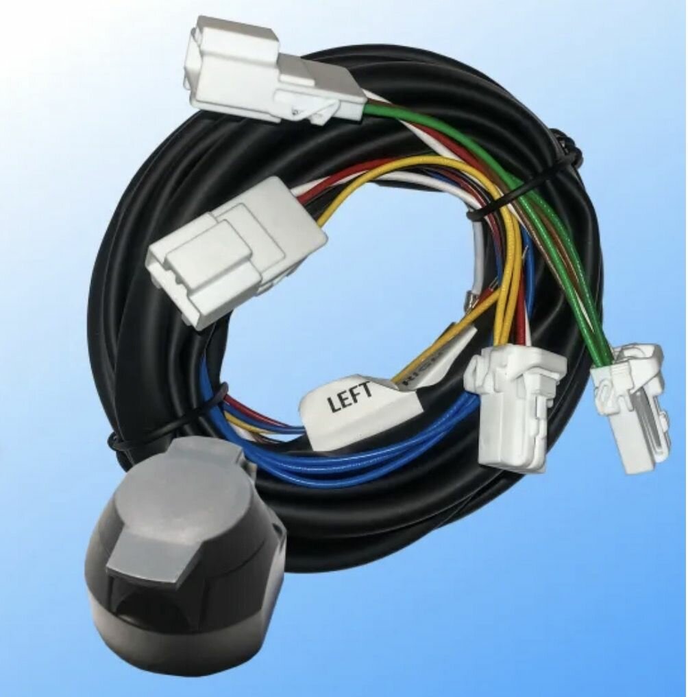 Комплект штатной электрики для фаркопа 7-pin Kia Rio седан дорестайлинг 2011-2015 без блока - KA CW 71 110 016 КонцептАвто