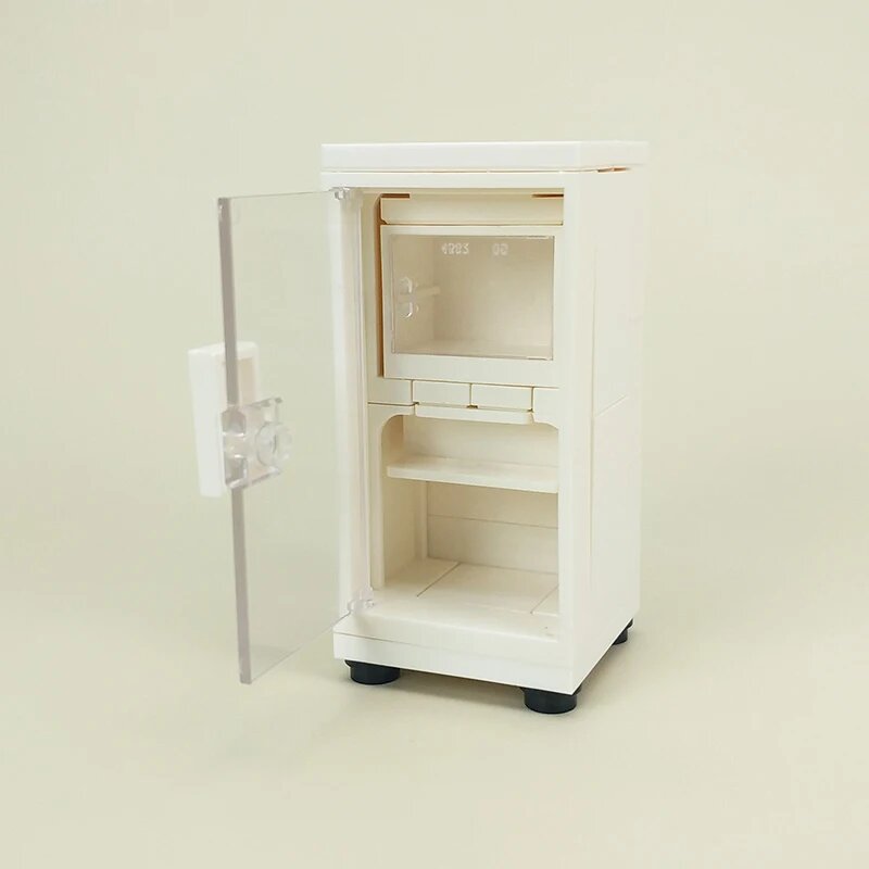 Likaka блочные конструкторы для дома друзей Белый, refrigerator