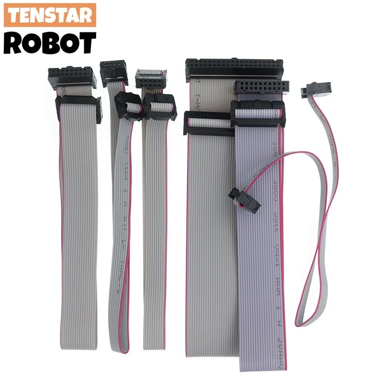 Кабель JTAG ISP TENSTAR ROBOT FC 30см, 6P(2x3P)