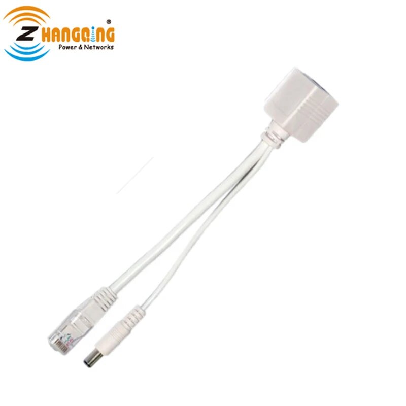 Адаптер-разветвитель PoE, 12-48 В, RJ45, инжектор и разветвитель, кабель питания через Ethernet для PoE IP-камеры