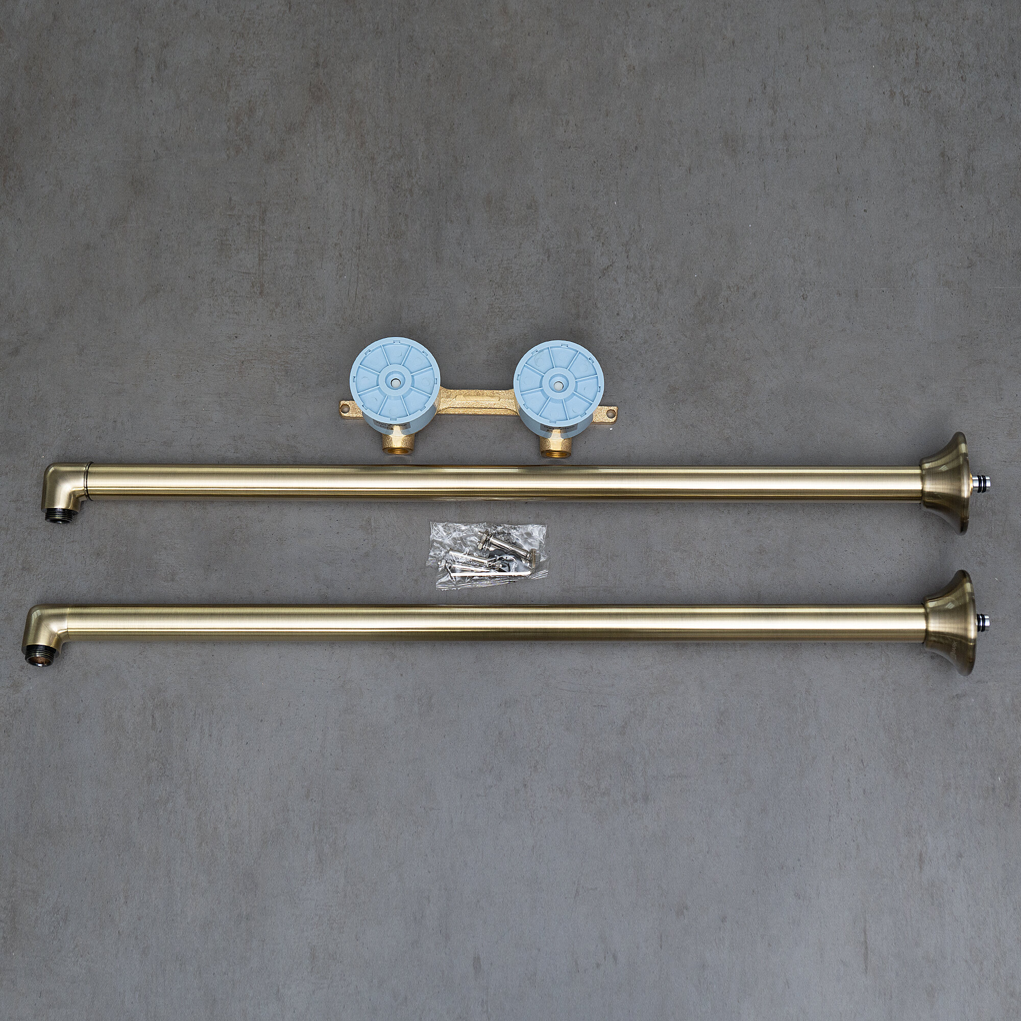 Комплект колонн Lemark LM8565B для установки смесителя на пол ванны, 2 шт.