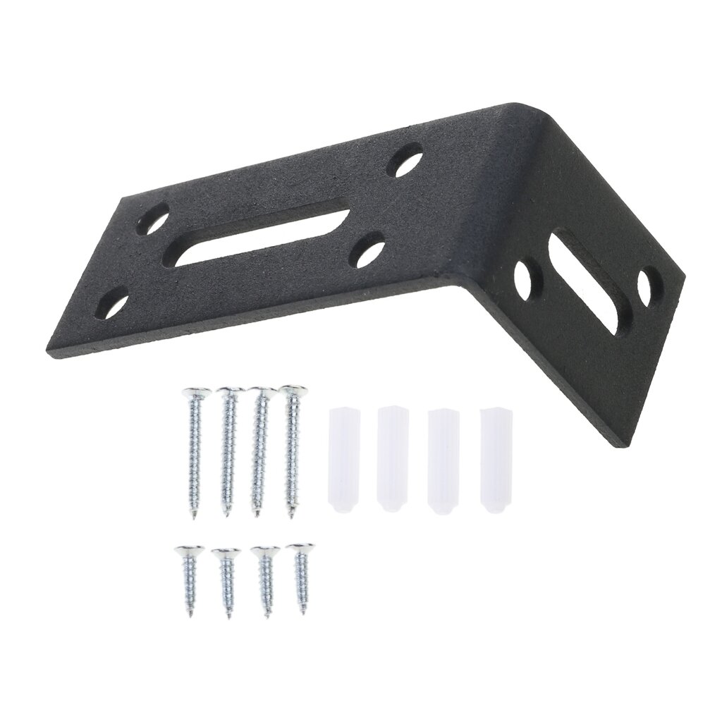 Г-Образные Кронштейны Для Полок из Холоднокатаной стали 40x80 мм, Угловой кронштейн 60x120mm