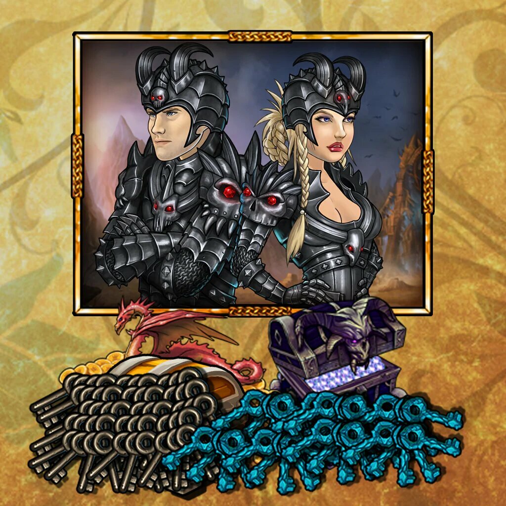 Дополнение Gems of War - Shadow Bundle, цифровое издание PlayStation 4, регион Турция / код пополнения баланса