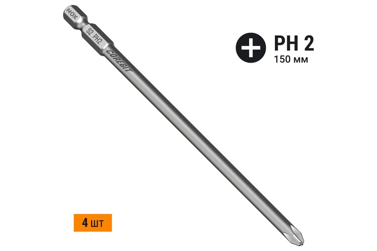NOX Бита E6,3 Ph2-150, 4 шт ПВХ COREBIT 335150-4