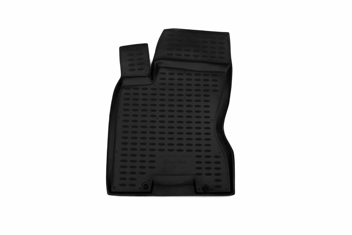 Коврик в салон для NISSAN X-Trail T31 (II, IIp), 2007-2013, передний левый, 1 шт. (полиуретан, чёрные) Element. ELEMENT01406210. FL