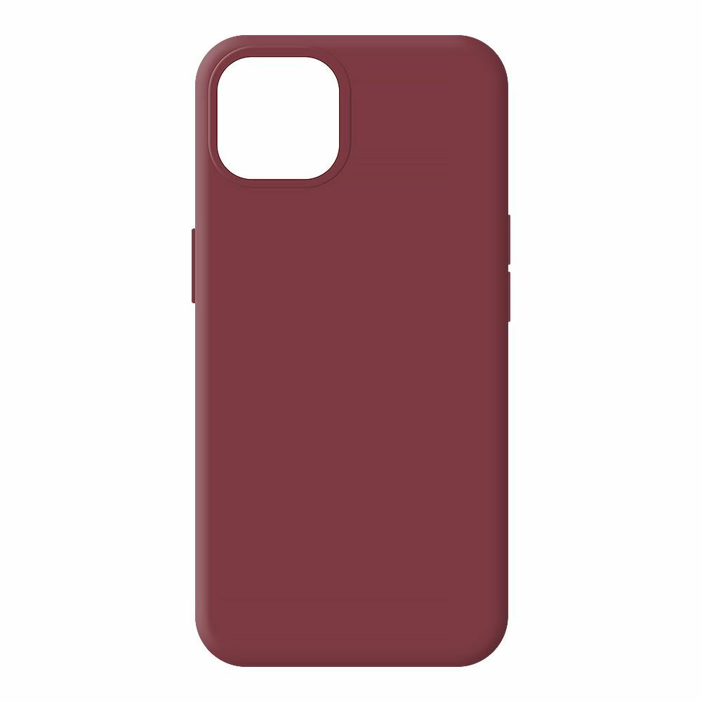 Силиконовый чехол для iPhone 13 "Silicone Case" (фиолетово-пурпурный)