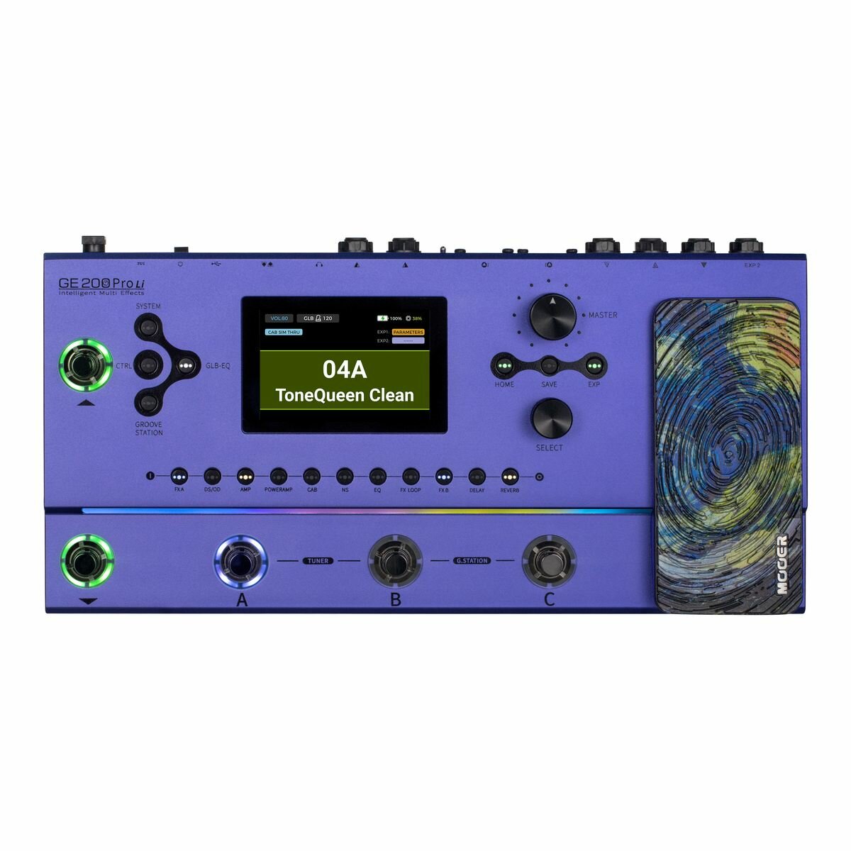 Процессор эффектов Mooer GE200 Pro Li