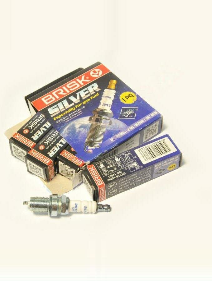 Свечи зажигания дв.405,4216,409, D16, BRISK SILVER, газ-бензин, к-т 4шт, DR17YS