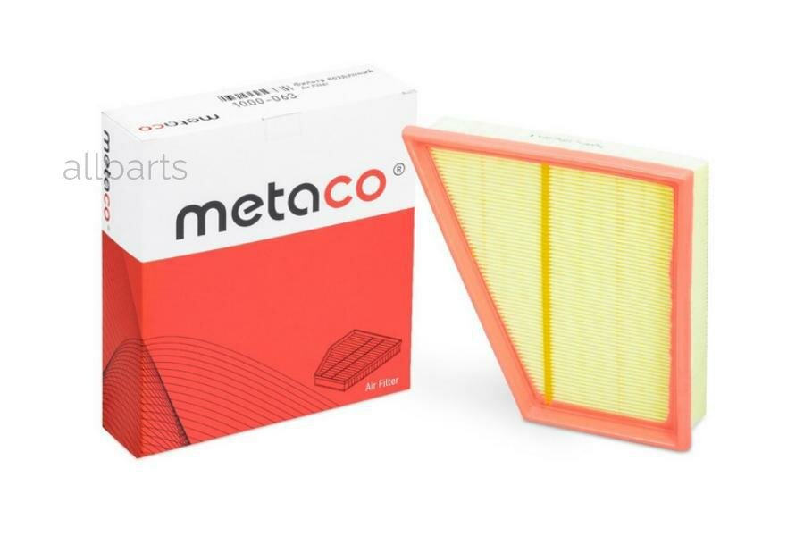 METACO 1000063 Фильтр воздушный SKODA FABIA/POLO 99- 1.0-1.4