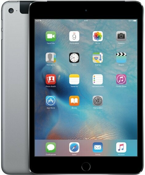 Планшетный компьютер Apple iPad mini 4 Wi-Fi Cell 128GB Space Gray