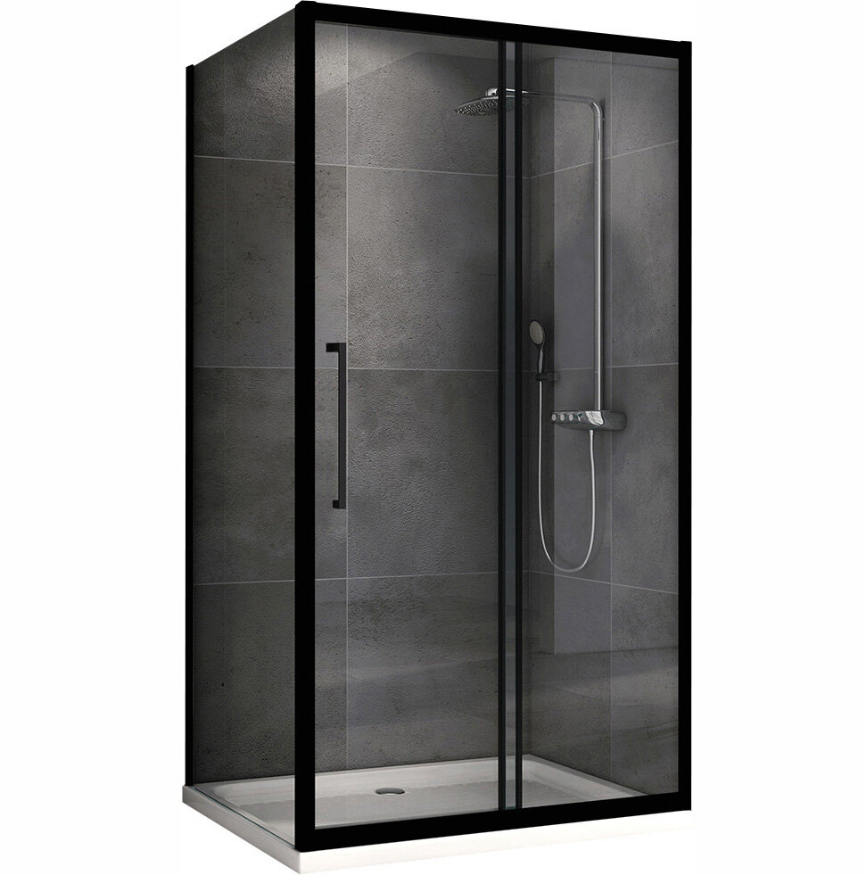 Душевой уголок Abber Schwarzer Diamant 120х75 AG30120BH-S75B