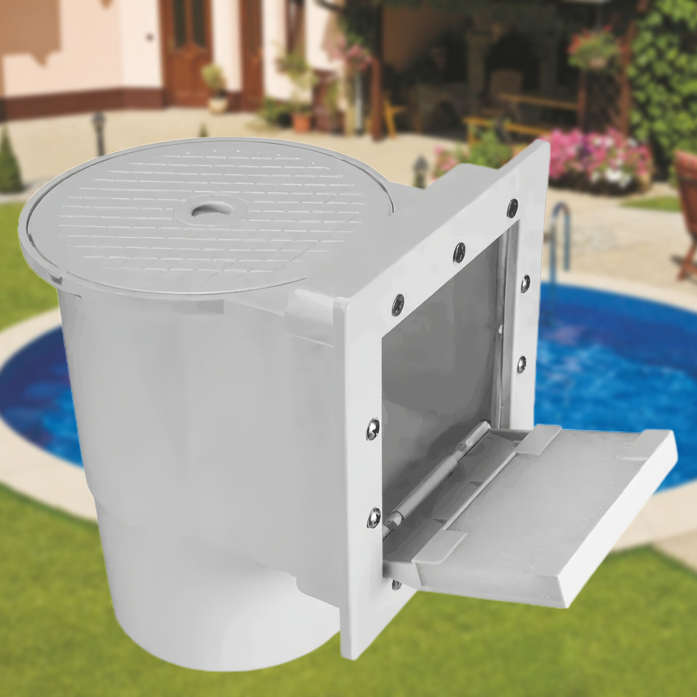 Скиммер + форсунка для бассейна универсальный настенный Скиммер для плавательного бассейна