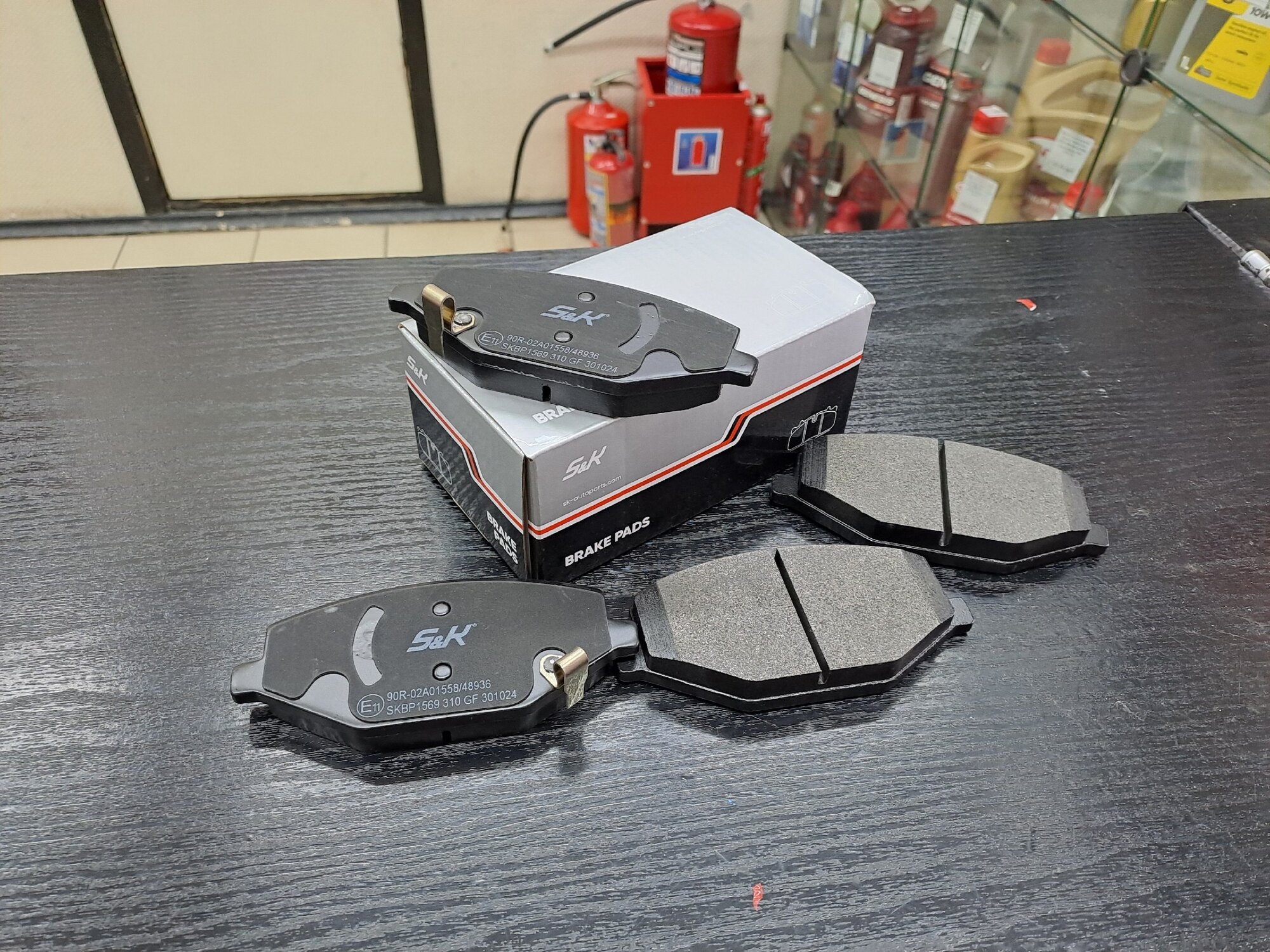 Передние тормозные колодки Джили Кулрей Geely Coolray 4048046400 (Аналог, S&K)