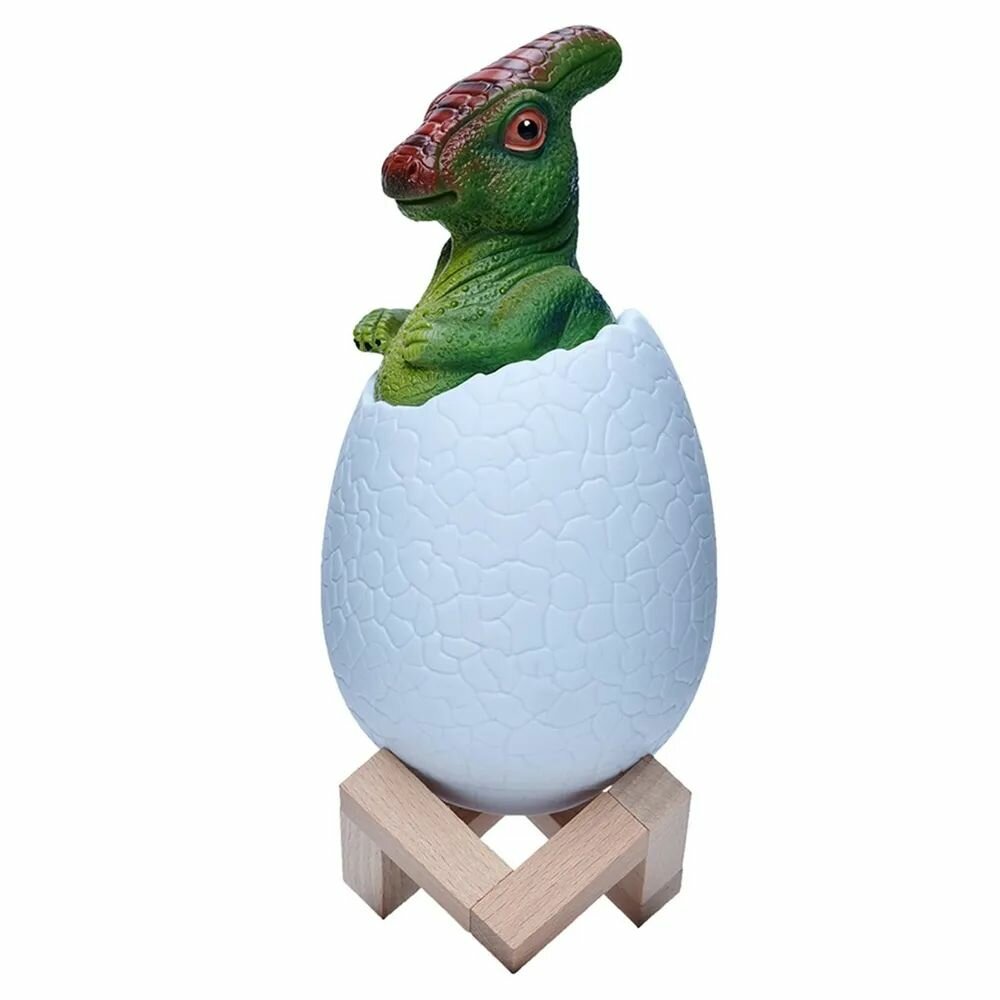 Ephemeralo 3D ночник Parasaurolophus Egg Настольная лампа 16 цветов ZhouZhe
