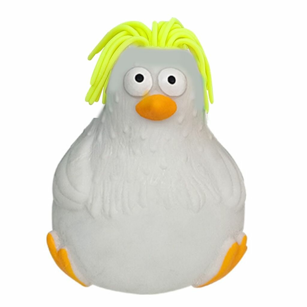 Мягкая антистрессовая фигурка курицы