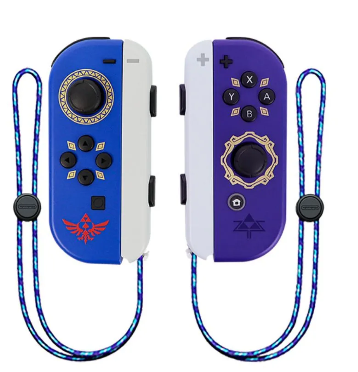 Контроллеры геймпады Joy-Con с NFC + ремешки для Nintendo Switch и Nintendo Switch OLED Zelda джойстики цвет № 56