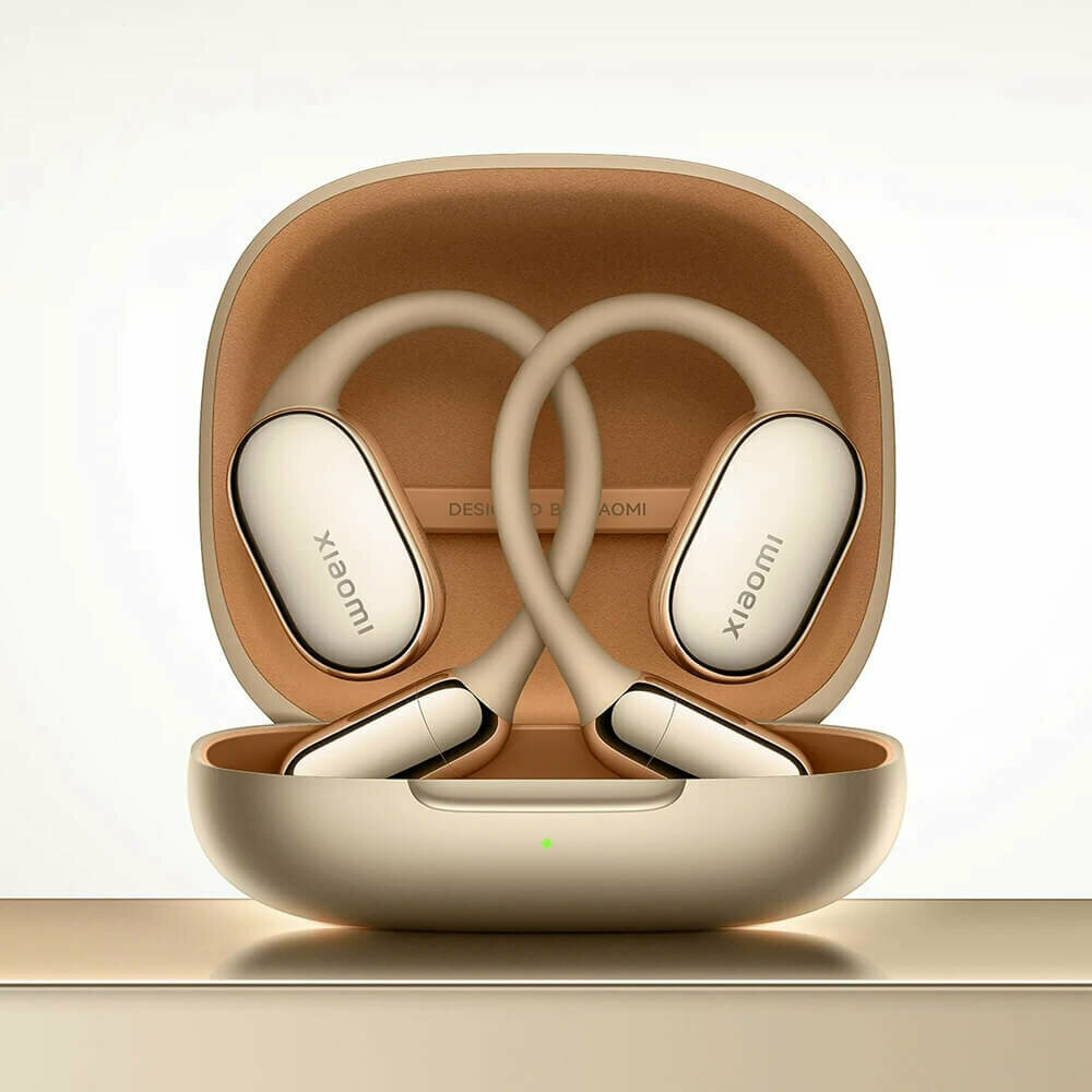 Беспроводные вкладыши наушники Xiaomi OpenWear Stereo Pro (BHR080FGL), золотые