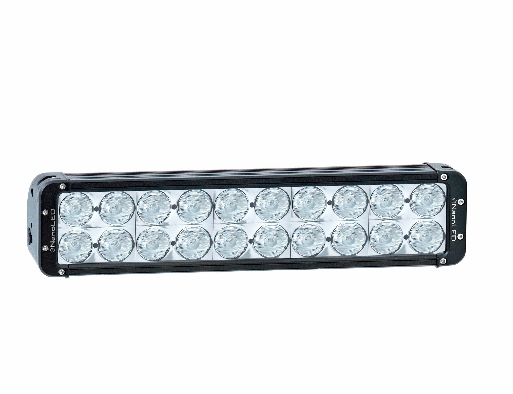 Фара светодиодная NANOLED 200W, EURO, 20 LED CREE X-ML, в два ряда, евро луч ,436*100*93 мм