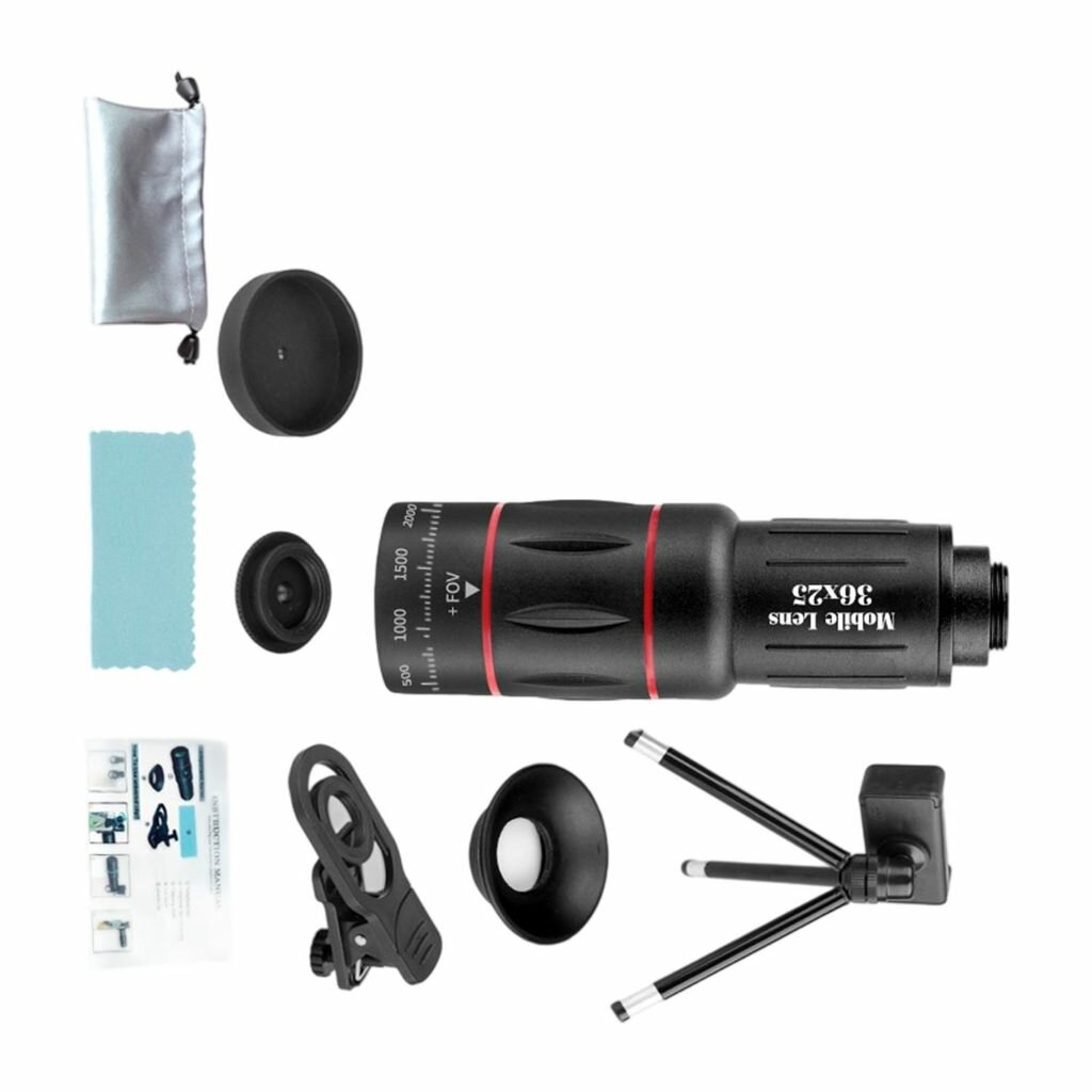 Внешний телеобъектив для мобильного телефона-36X25