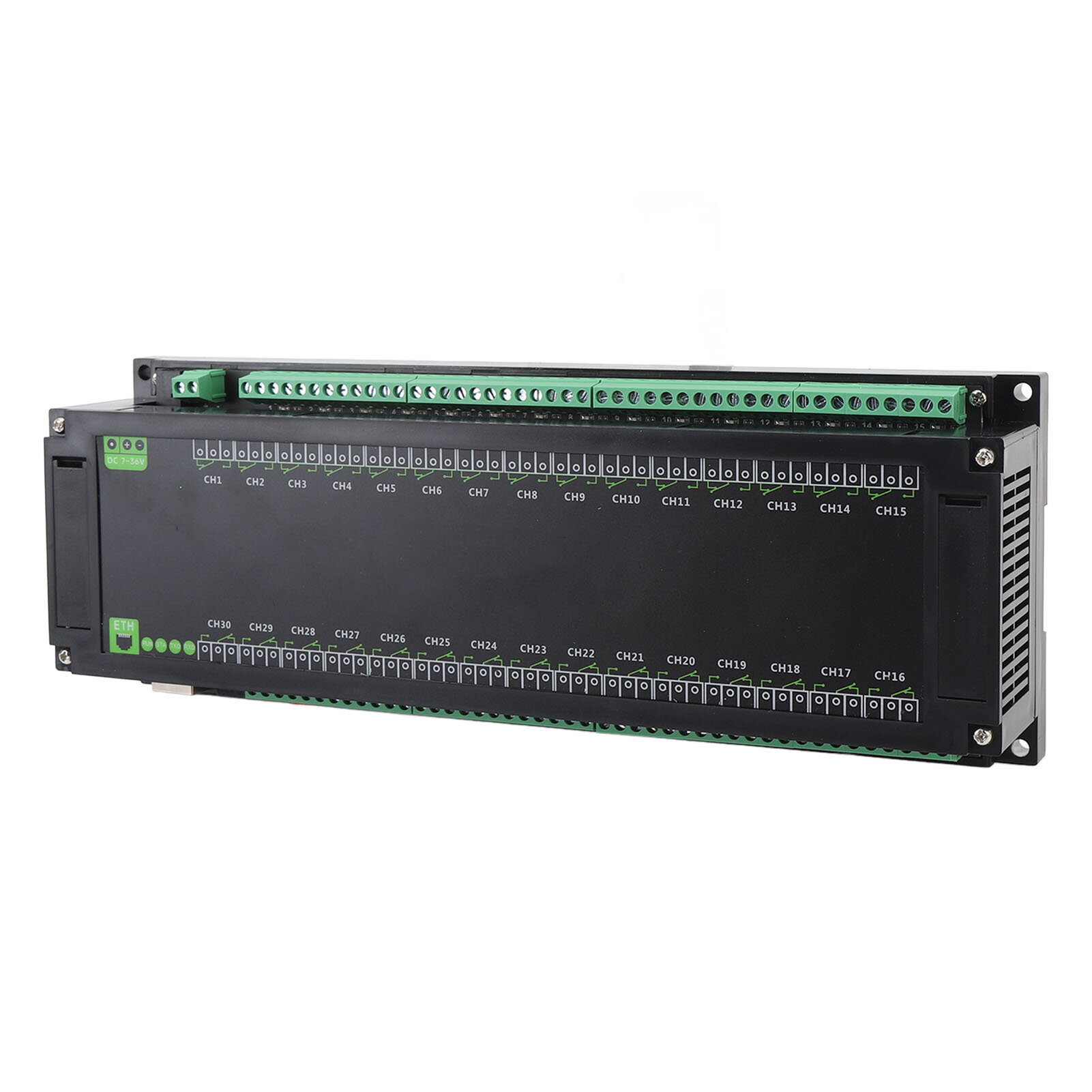 Модуль реле Ethernet для протокола Modbus RTU TCP, плата контроллера реле с 30-канальным портом PoE с различными цепями изоляции и защиты