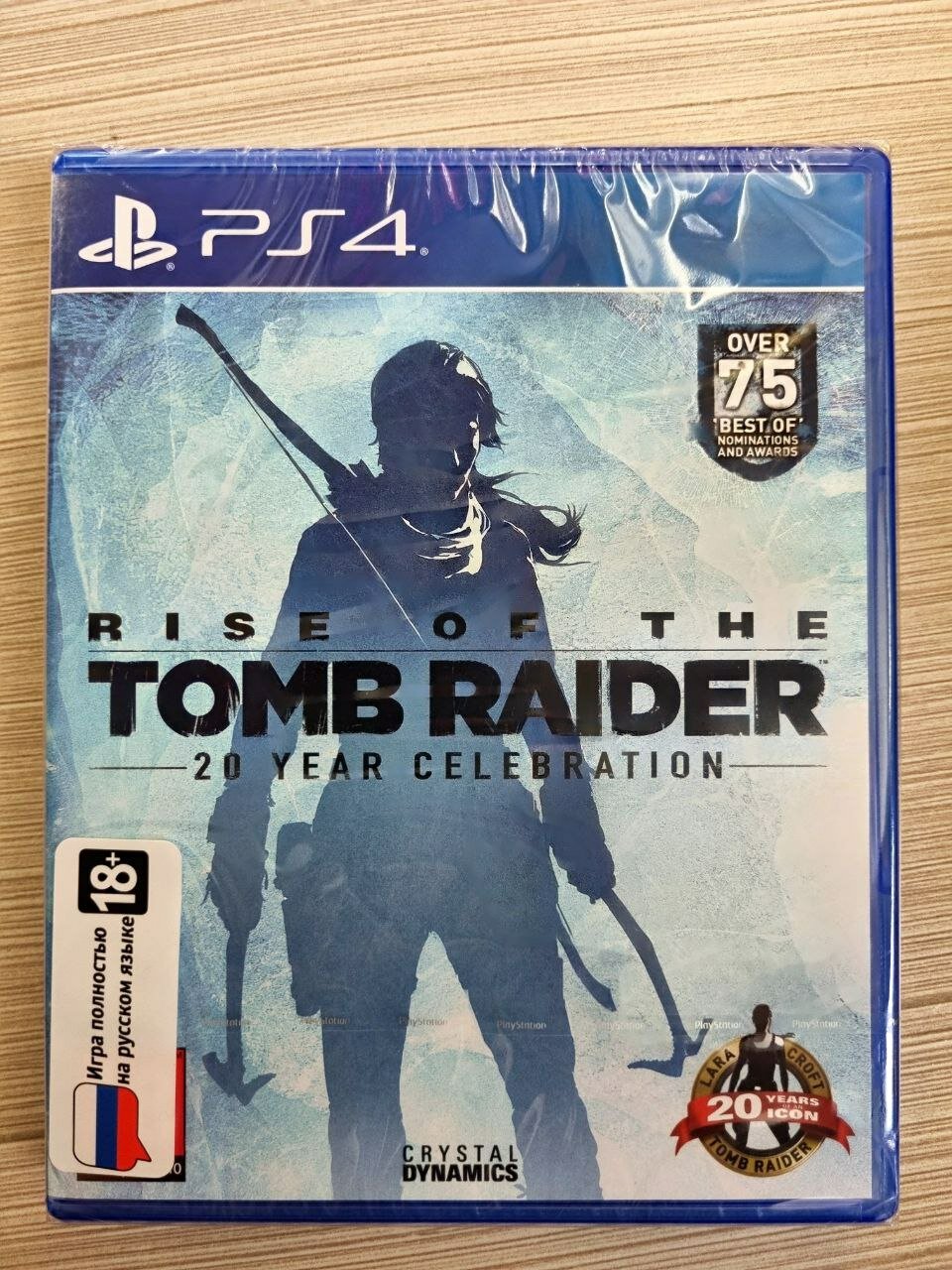 Игра Rise of the Tomb Raider. 20 Year Celebration для Playstation4 (русская озвучка, PS4/PS5)