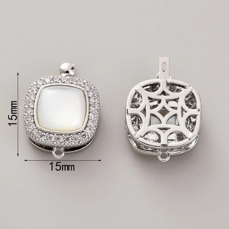 Медная позолоченная ракушка с жемчужной булавкой LIJIEMEI YWSY-A470-8