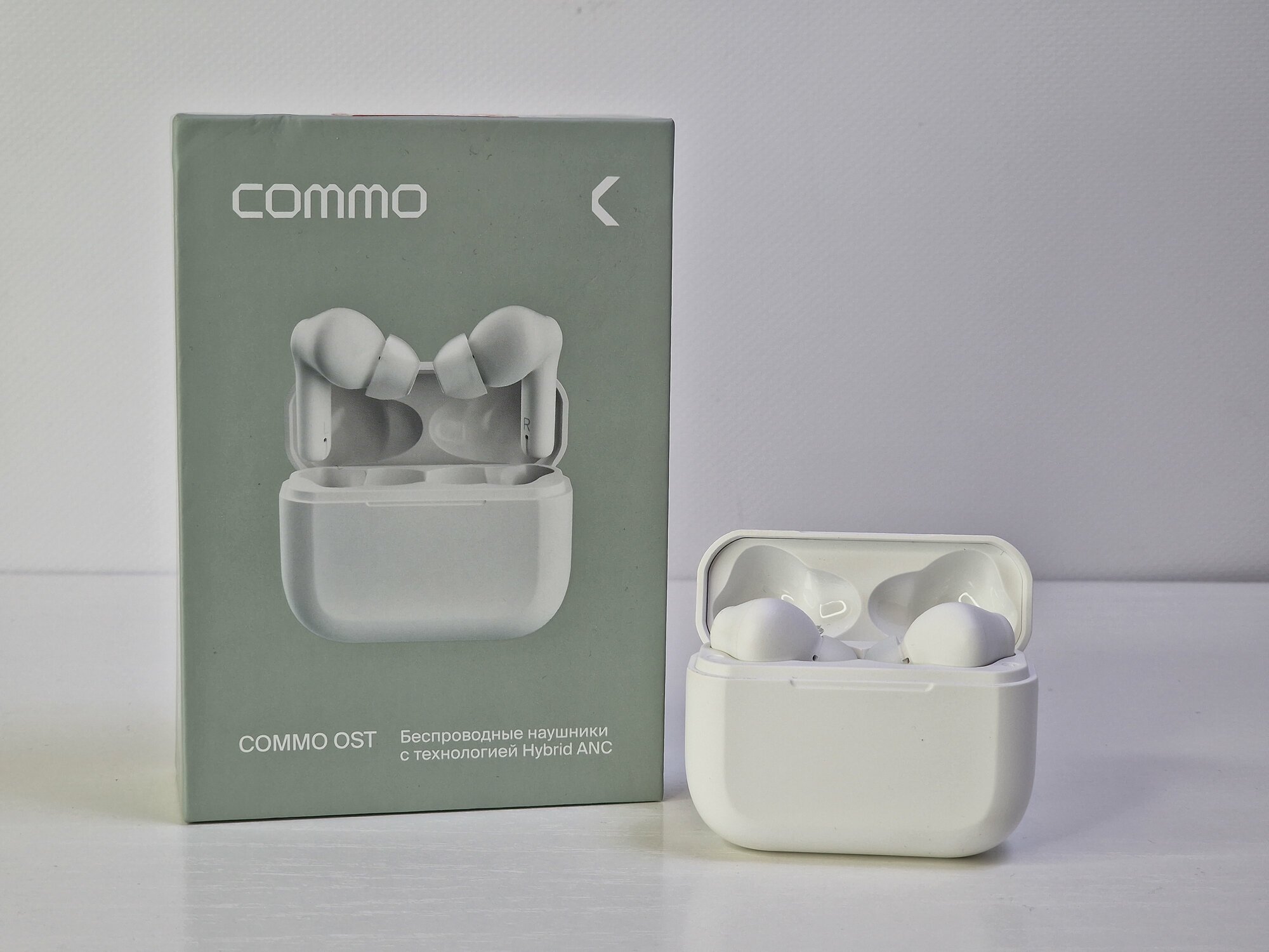 Наушники COMMO OST Earphones, Белый
