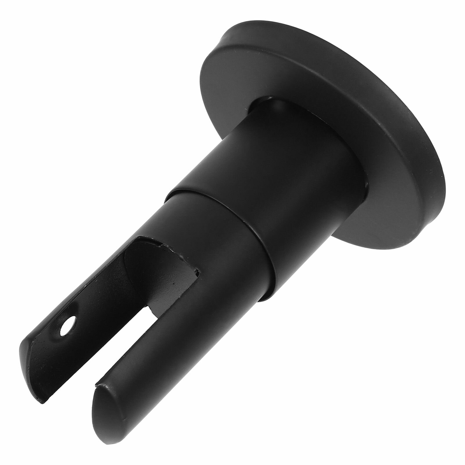 Регулируемая опора из нержавеющей стали для сантехнических перегородок, черная, для поддержки в туалете