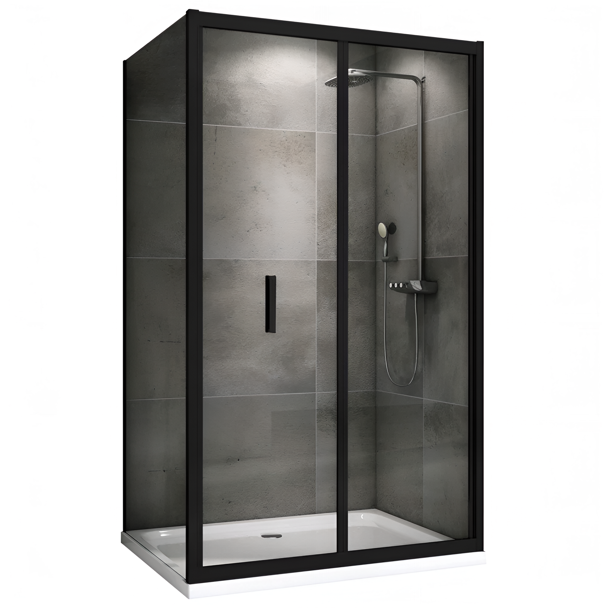 Душевой Уголок Abber Sonnenstrand Ag07120b-s100b