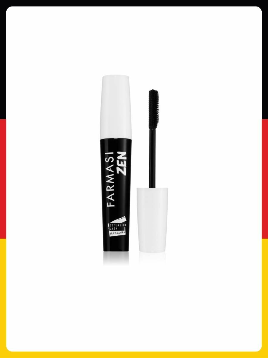 Тушь для ресниц Farmasi Zen volume mascara with lengthening effect and lash separation Black, 8 мл