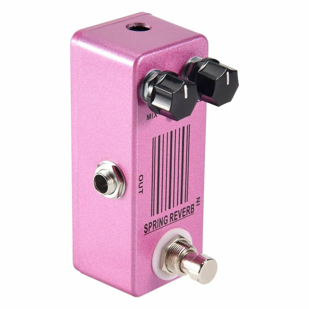 MP-51 Spring Reverb Mini Single Гитарная педаль эффектов True Bypass Запчасти и аксессуары