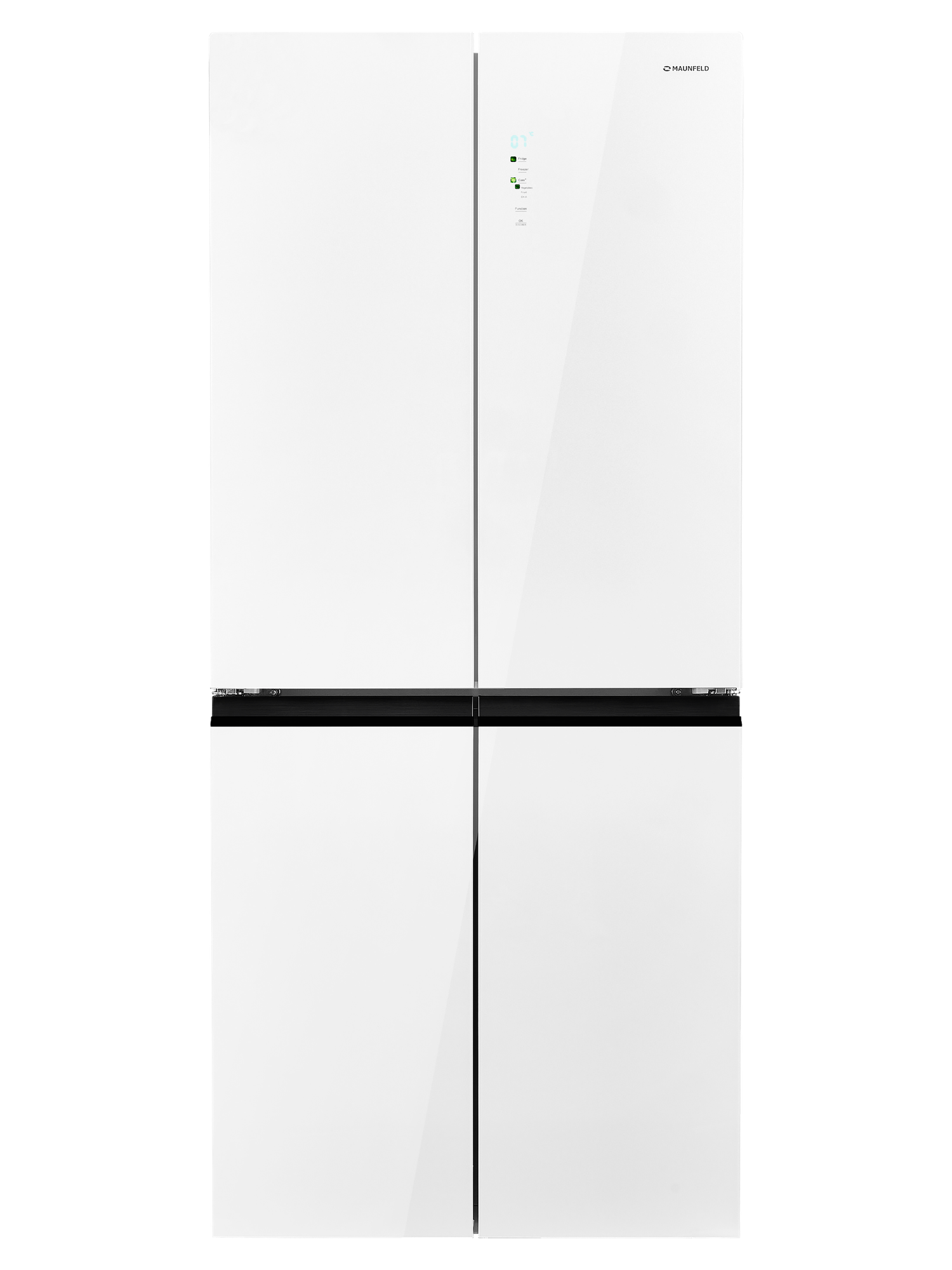 Холодильник-морозильник с инвертором MAUNFELD MFF192NFPW01 Inverter