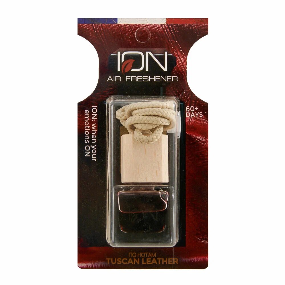 Освежитель (ароматизатор) подвесной жидкий бочонок 6мл ION TOM FORD TUSCAN LEATHER ИОН арт. IB702 - высокое качество