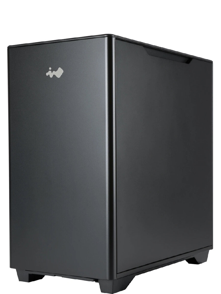 Компьютерный корпус Midi Tower InWin CF19 (A5) Black _________2xUSB 3.0, 1xUSB Type-C, AM120S fan*5pc ATX (без блока питания)