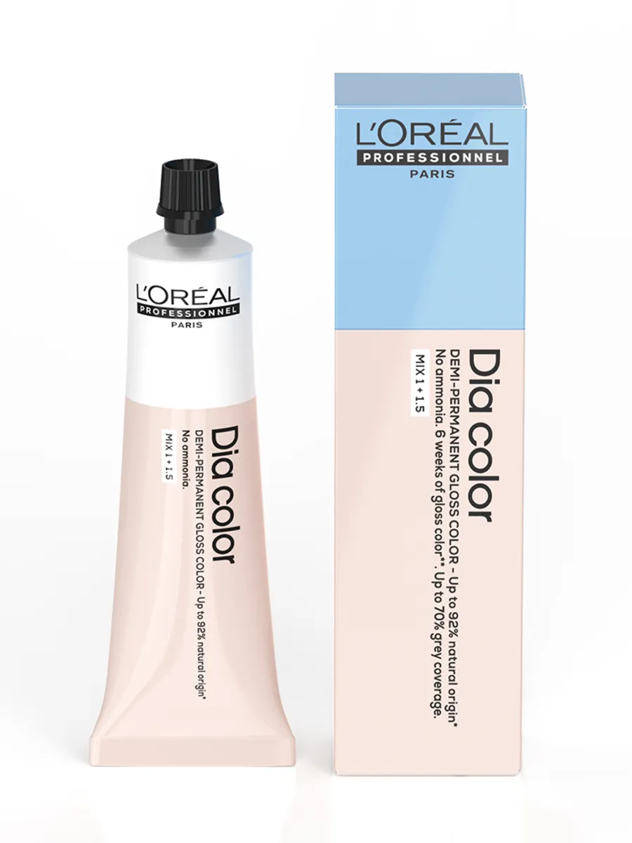 Краска для волос L'Oreal Professionnel DIA Color demi-permanent gloss color, Полуперманентная глянцевая, 8.1